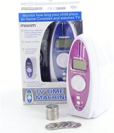 TV TIME MACHINE - Token tv control system - blue: Amazon.co.uk: Electronics