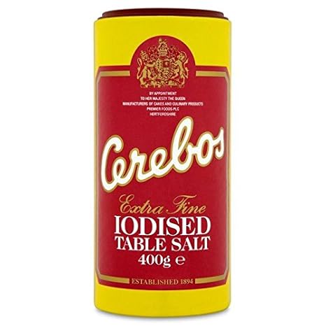 Cerebos Extra Fine Iodised Table Salt 400g: Amazon.co.uk: Grocery