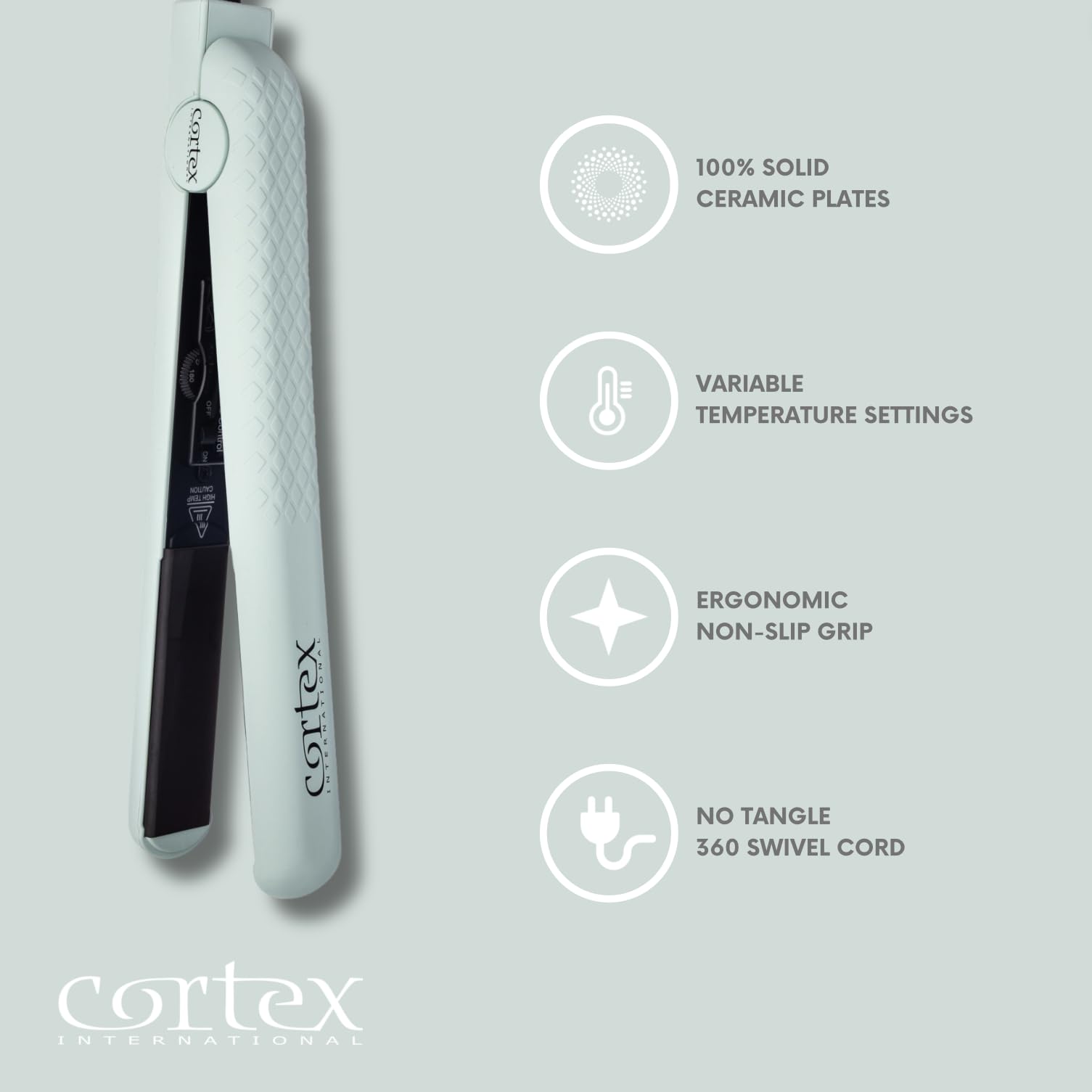 Mua Cortex International - Hair Straightener Professional, Flat Iron ...