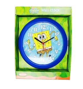 Amazon.com: Spongebob Squarepants Wall Clock - Round Shape Spongebob ...