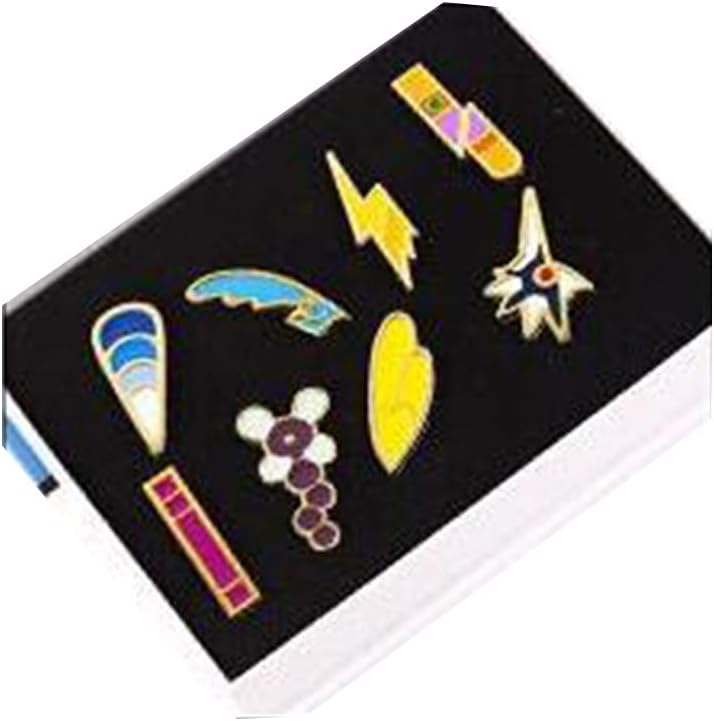 Pokemon Anime Unova League Gym Badge Set – BigaMart