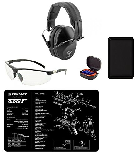 Купить Glock AP60214 Range Kit: Clear Shooting Eye Protection Glasses ...