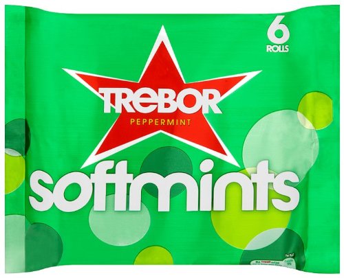 Trebor Softmints Peppermint Rolls 4 Pack, 179 g (Pack of 6): Amazon.co ...