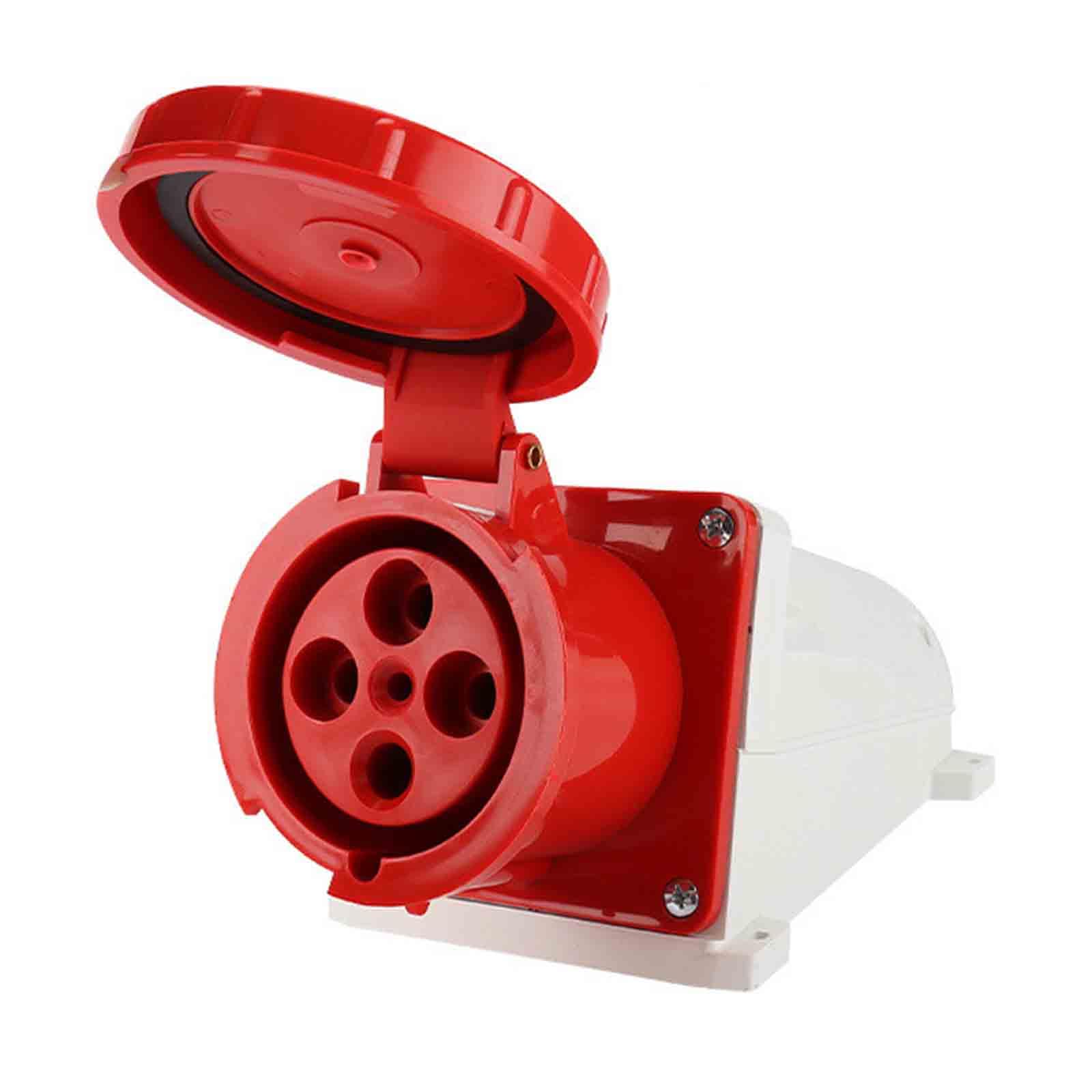 GXMRHWY IEC60309 Waterproof CEE Industrial Connector Surface Mount ...