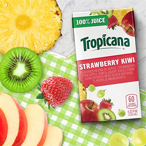 Tropicana 100% Juice Box, 3 Flavor Classic Variety Pack, 4.23oz (Pack ...