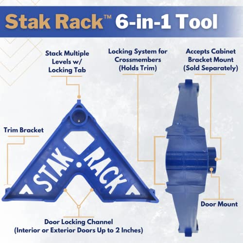 Stak Rack | 6 in 1 Painter's Accessory Tool | Stacking Design | Paint ...