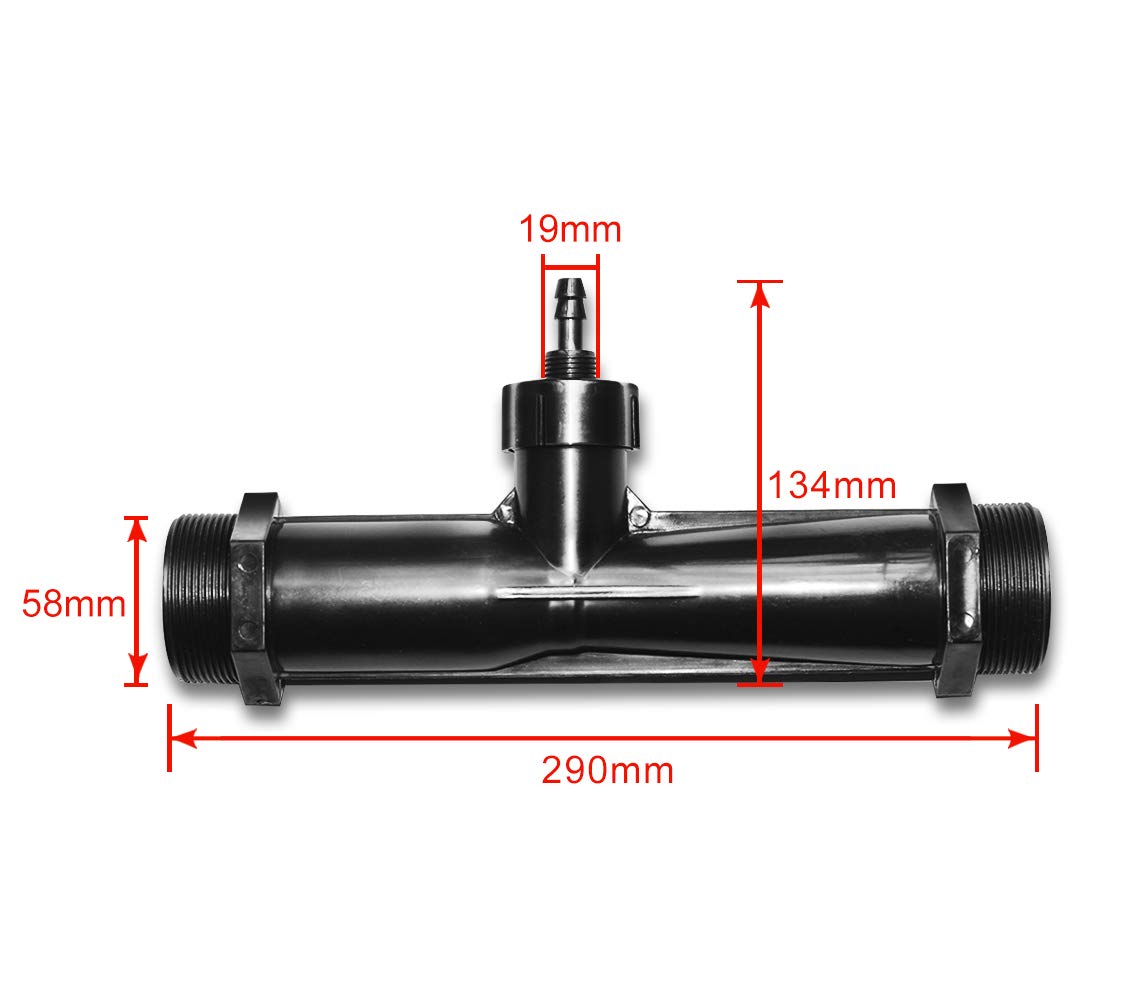 Mua Pvdf Venturi Injector 2” Inch Gas-Liquid Mixing Venturi Injection ...