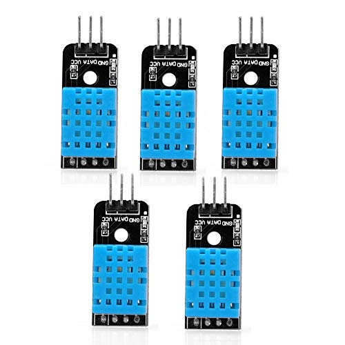 Gowoops 5 pcs Temperature Humidity Sensor Module for Arduino Raspberry Pi | Digital Measure DHT ...