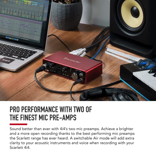 Focusrite Scarlett 4i4 3rd Gen & AKAI Professional MPK Mini MK3 ...
