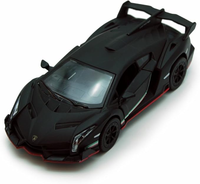 Kinsmart Lamborghini Veneno Black 5370D 1 36 scale Diecast Model Toy ...
