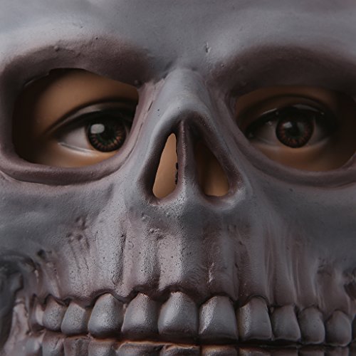 Facebabyone Halloween Latex Skull Mask Full Face Fancy Dress Cosplay ...
