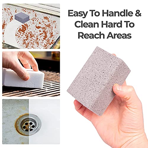 Homeflowz Grill Brick 4 Pack - Grill Cleaning Bricks for BBQ - Refined ...