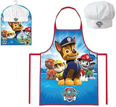Paw Patrol – Children's Kitchen Set, Apron and Chef Hat (Sun City ...