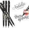 Hand Lettering Pens, Calligraphy Pen Brush Markers Set, Refillable, for ...