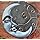 Beautiful Silver Moon Terracotta Wall Plaque Garden Art Ornament ...
