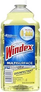 Amazon.com: Windex Disinfectant Cleaner Refill Multi Surface 2 Liter ...
