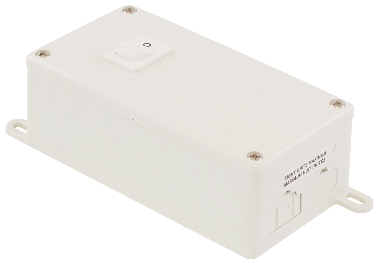 Buy Liteline ALFT6300-WH Hardwire Box, White Online at Low Prices in ...