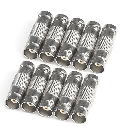 ZOSI 10 Pack BNC Female to BNC Female Coupler Cable Connector Adapter ...