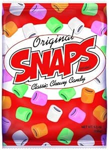 Snaps Original Snaps Classic Chewy Candy Bags, 5.5 OZ (Pack of 12 ...