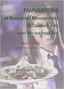Recipe Cards for Foundations of Restaurant Management & Culinary Arts ...