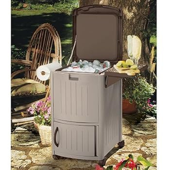Amazon.com : Suncast Patio Cooler, 77 Quarts : Outdoor Cooking Products ...