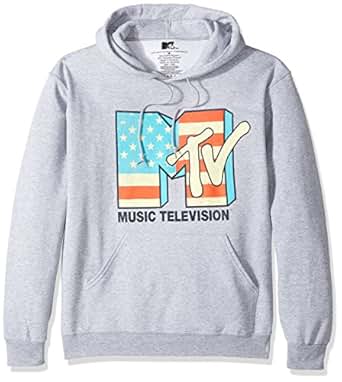 Amazon.com: MTV Men's Logo Hoodie, Sport Grey, S: Clothing