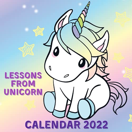 Lessons From Unicorn Calendar 2022: November 2021 - December 2022 ...