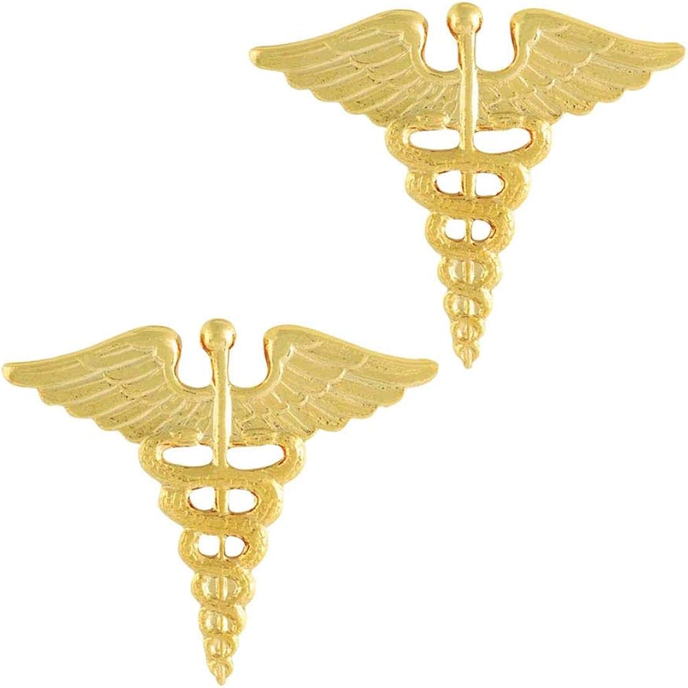 Amazon.com: Army Medical Corps Officer Insignia Pair: Clothing