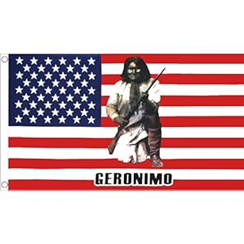 Amazon.com : 1000 Flags Limited Geronimo Chiricahua Apache Indian US ...