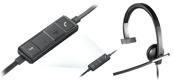 Logitech H650e Mono Headset USB: Amazon.de: Computer & Zubehör