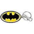 Amazon.com: DC Batman Colored Logo Pewter Key Ring : Clothing, Shoes ...