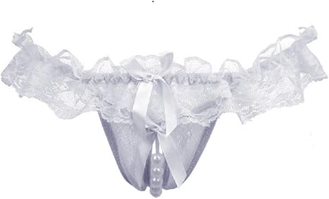 Damen G-String Spitze String Tanga Erotisch Charmant Offener Schritt Spitze Bogen Slip Tanga ...
