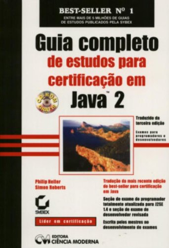 Guia Completo De Estudos Para Certificacao Em Java 2 PDF Simon Roberts ...