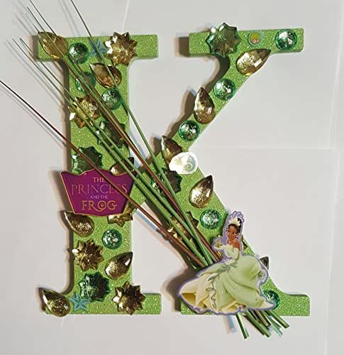 Amazon.com: Princess Tiana Wooden Letters - The Princess and The Frog ...