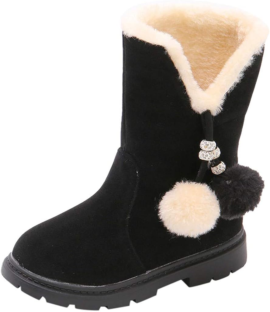 DAY8 Botte Fille Pas Cher a la Mode Chaussure Fille Hiver Chaude ...