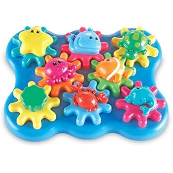 Amazon.com: Lakeshore Turn & Learn Magnetic Gears: Toys & Games