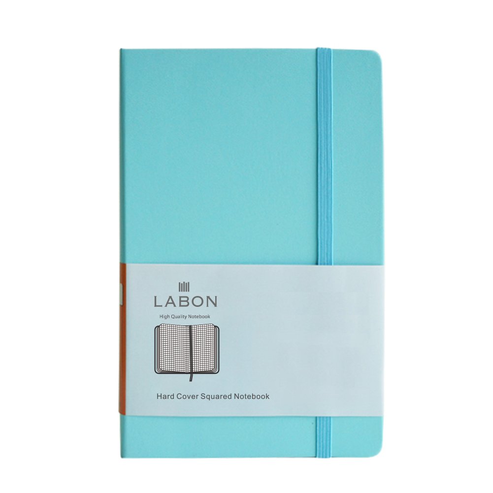 Labon's A5 Tapa Dura Cuaderno Raya/Cuadrícula/Banco/Punteado Journal ...