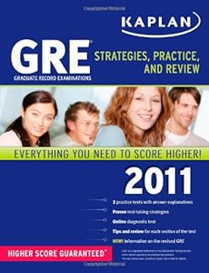 Kaplan GRE 2011 book by Kaplan Inc.