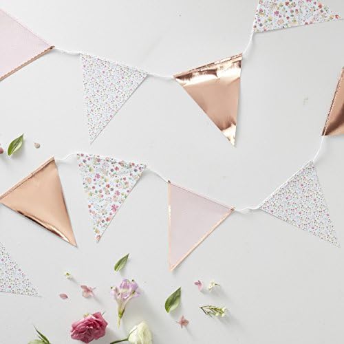 Ginger Ray Rose Gold Floral Print Bunting price in UAE | Amazon UAE ...