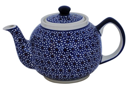 Original Boleslawiec Retro-Design Teapot 1.0 l in the Decor 120 ...