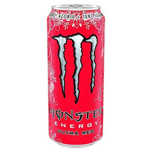 Buy 6X Monster Energy Drink Ultra Red Citrus Flavoured Soft Drink ...