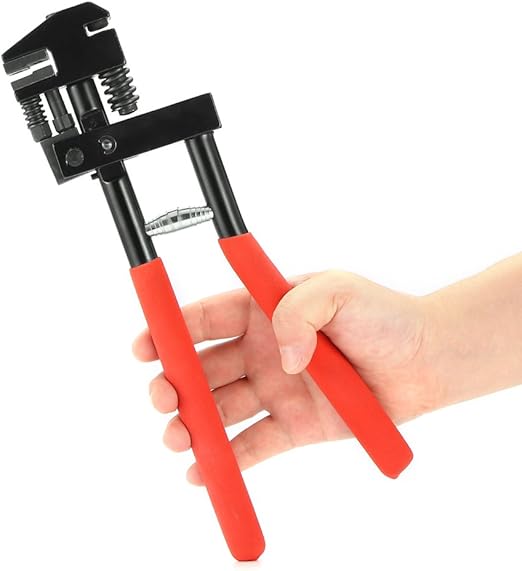 Punch Hand Flange Steel Sheet Metal Crimping Tool Pliers, ALLOMN 2 in 1 ...