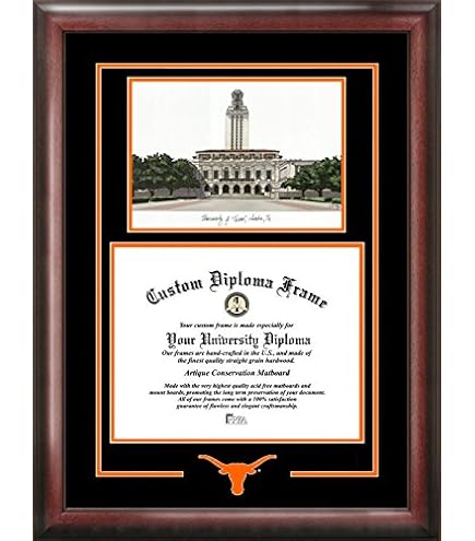 Marcos Para Diplomas De La Universidad De Texas Austin