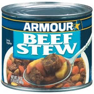Amazon.com : Armour Entree Armour Beef Stew, 10.5-Ounce Easy Open Cans ...