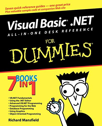 Visual Basic .NET All-in-One Desk Ref for Dummies: Mansfield, Richard ...