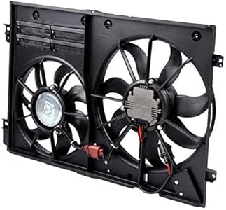 Amazon.com: SCITOO Radiator Condenser Cooling Fan Compatible with Audi ...