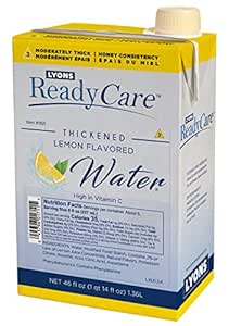 Amazon.com: Lyons ReadyCare Thickened Lemon Flavored Water for ...