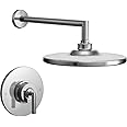 Moen TS22002EP Arris Posi-Temp Pressure Balancing Modern Shower Trim Kit with 10-Inch Eco ...