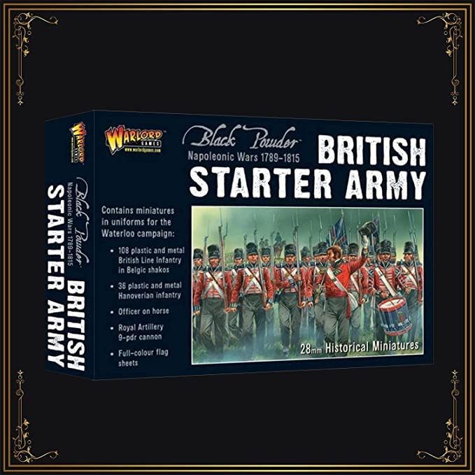Wargames Delivered Black Powder Miniatures - Napoleonic British Starter ...