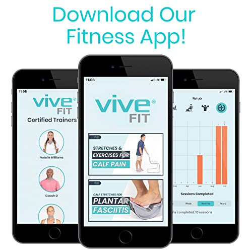 Vive Foot Rocker - Calf Stretcher for Achilles Tendinitis, Heel, Feet ...